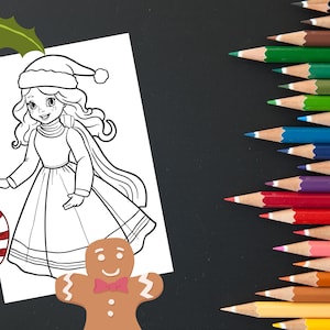 Christmas Coloring Pages for Kids: Festive Printable Activities ...