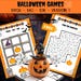 Halloween "trick-tac-toe" Game – Printable Spooky Tic-tac-toe Activity ...