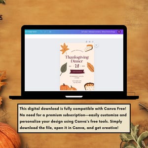 Pumpkin Pie Thanksgiving Invitation: Editable Fall Feast (editable ...