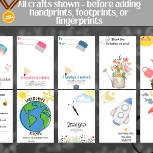Teacher Appreciation Handprint and Footprint Art: DIY Keepsake Gift ...