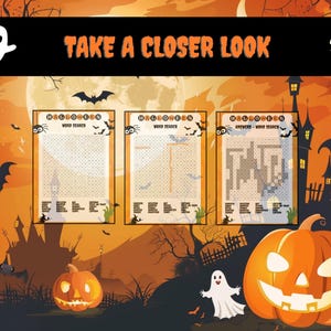 Halloween Word Search Puzzle | Fun Kids Activity | Printable Game ...