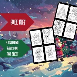 Christmas Coloring Pages for Kids: Festive Printable Activities ...