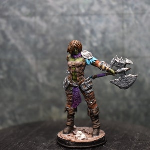 32/75mm Agga the Female Goliath Barbarian by DM Stash Tabletop D&D ...