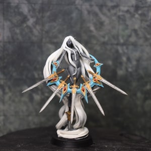 32mm Nendra Priestess of Eilistraee by Printed Obsession Tabletop D&D ...