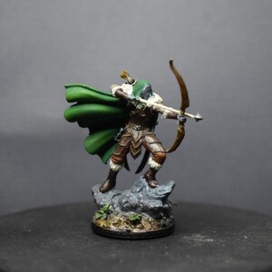 32/75mm Male Drow Ranger Drizzt Do'urden Inspired by Primal ...