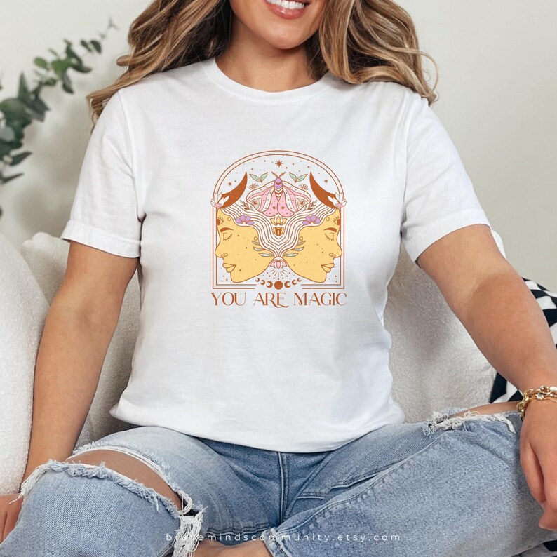 Boho Mystical Clipart Celestial PNG Bundle Spiritual Witchy Graphics ...