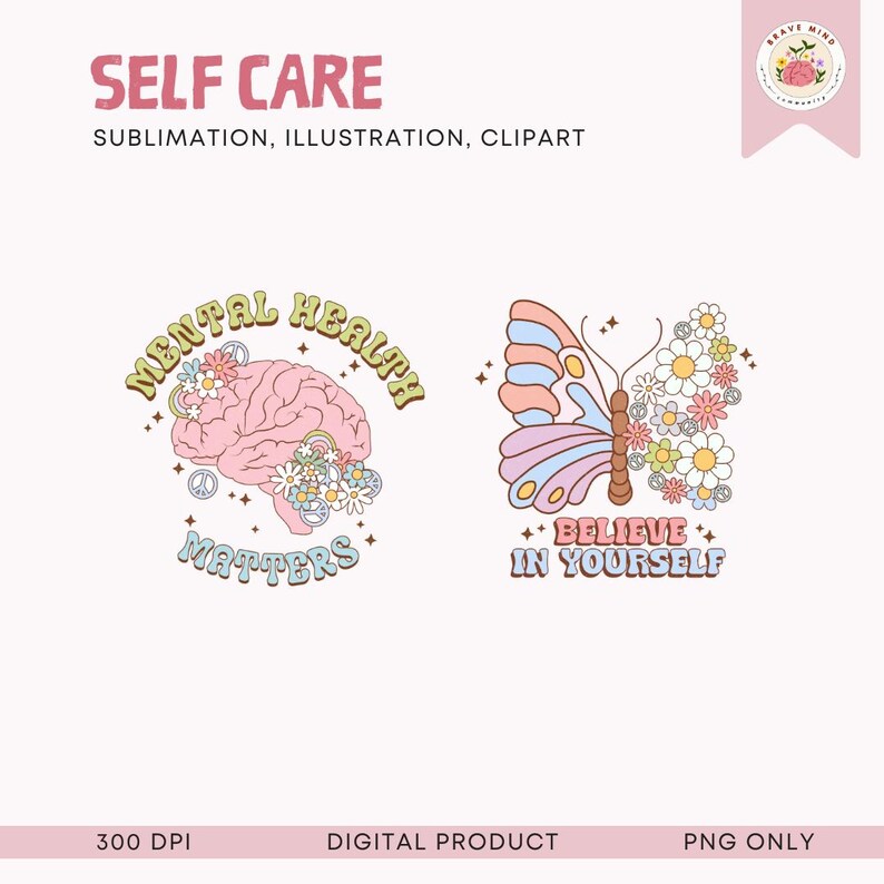 Self Care Clipart PNG Mental Health Matters Awareness PNG Clipart ...