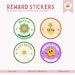 Classroom Reward for Preschooler Stickers PNG Motivational Reward Chart ...