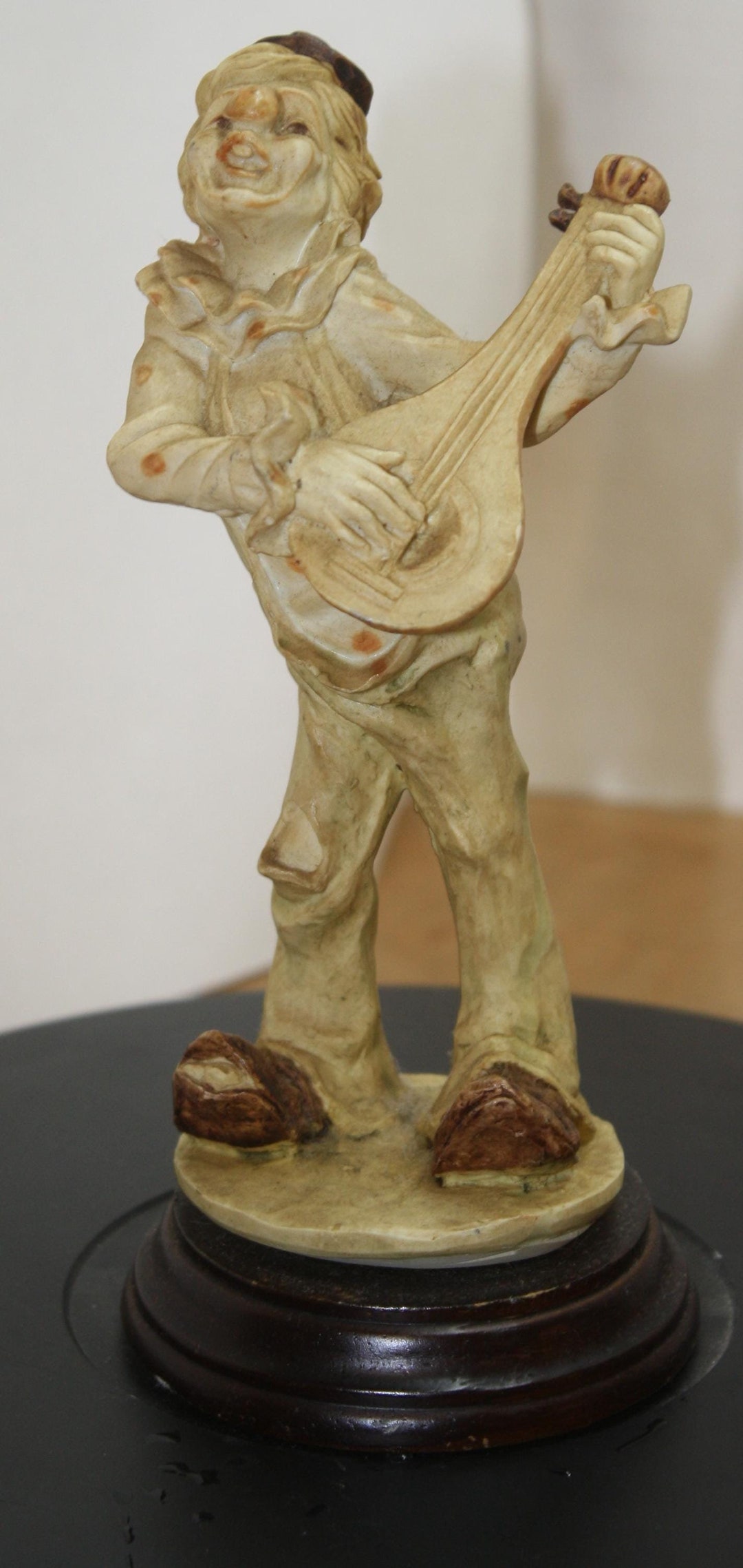 Pucci Clown Figure Holding Banjo 8" Tall - Etsy