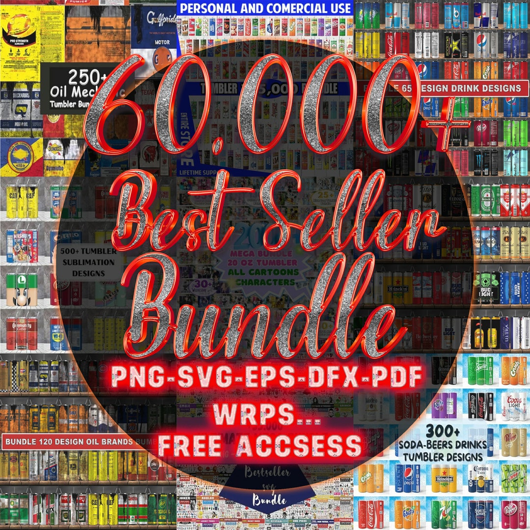 Whole Shop Access & Lifetime Updates, 60000+ Images Mega Bundle ...