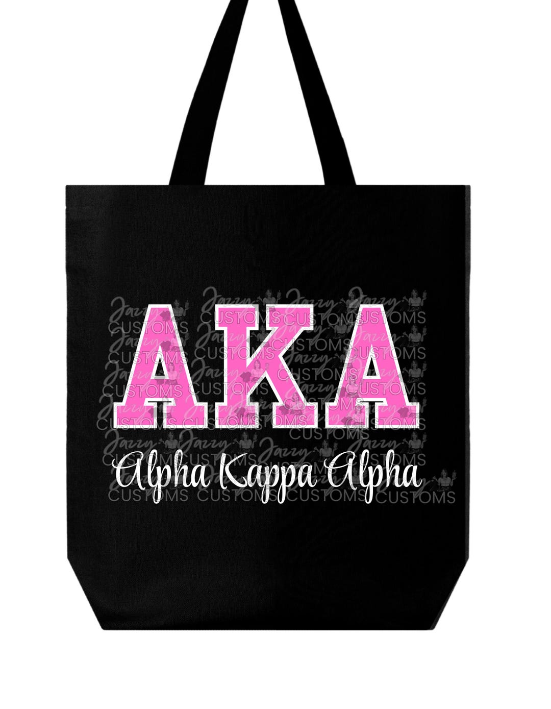 Alpha Kappa Alpha Tote Bag AKA 1908 Greek Letters Alpha Kappa Alpha ...