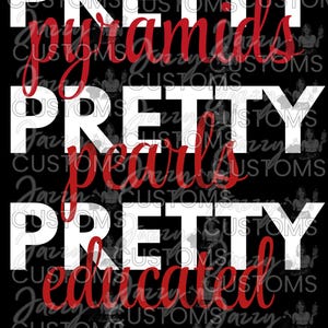 Delta Sigma Theta Pretty Girl- PNG - Etsy