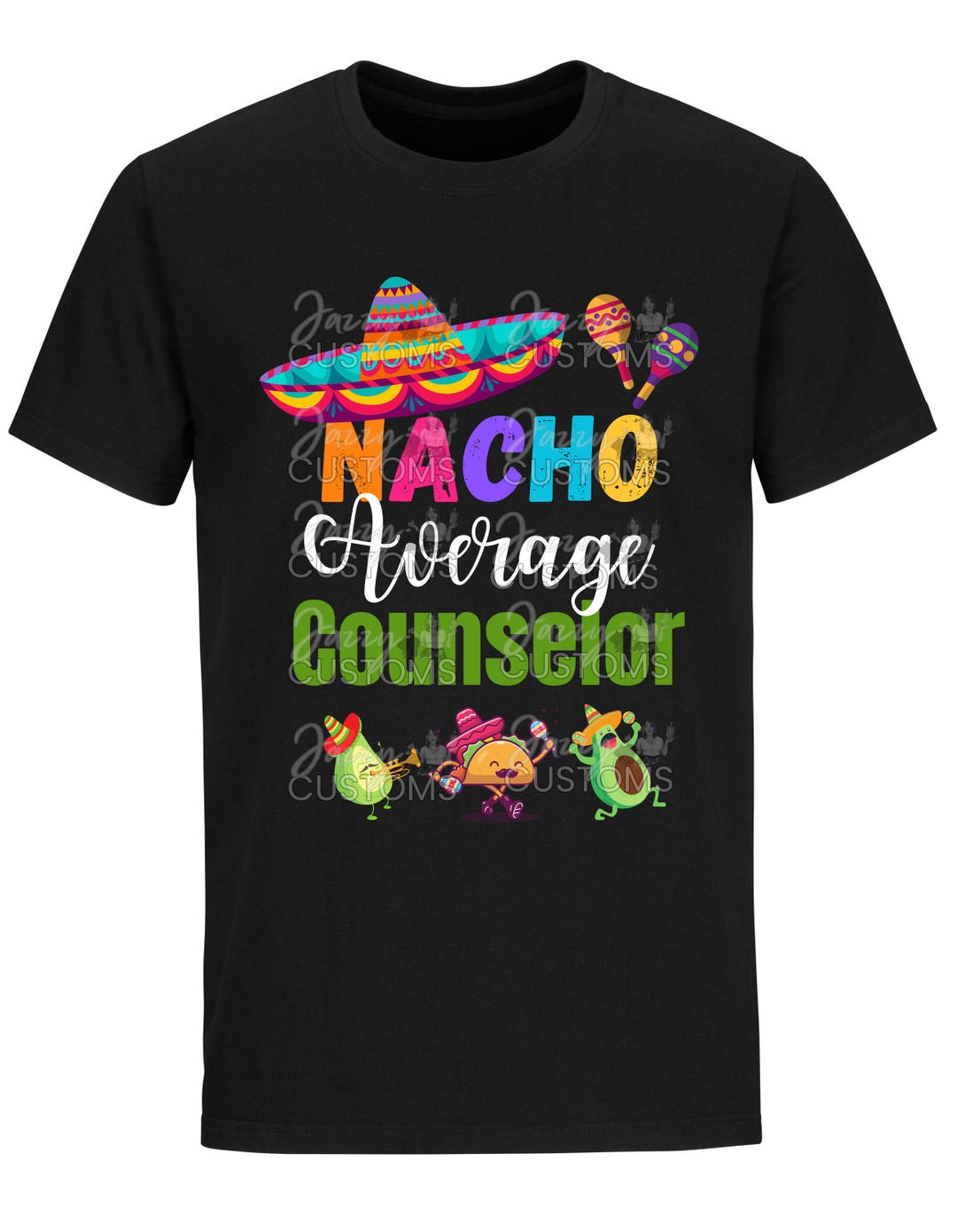 Nacho Average Counselor PNG - Etsy