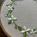 Dainty Floral Wreath Embroidery - Etsy