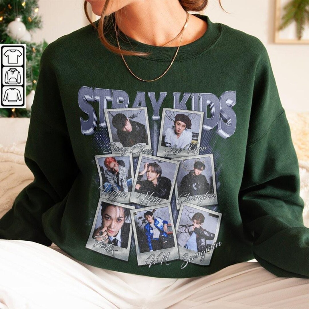 Stray Kids Kpop Shirt, Straykids Sweatshirt, Stray Kids SKZ Vintage ...
