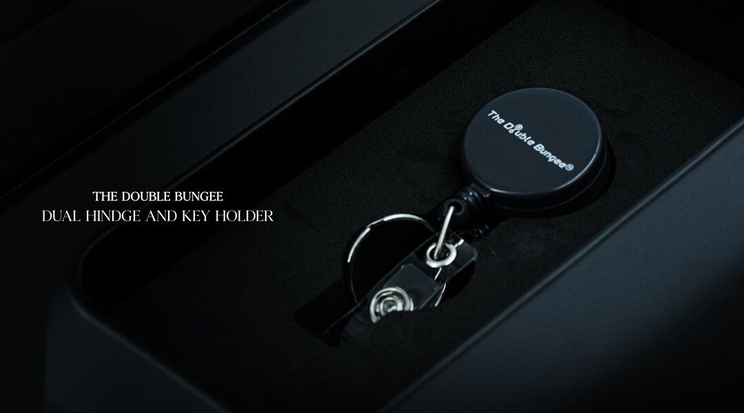 Dual Retractable Badge and Key Holder: Double Bungee Design - Etsy