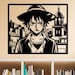 Anime Metal Wall Art, Manga Home Decor, Gamer Room Decor, Anime Poster ...