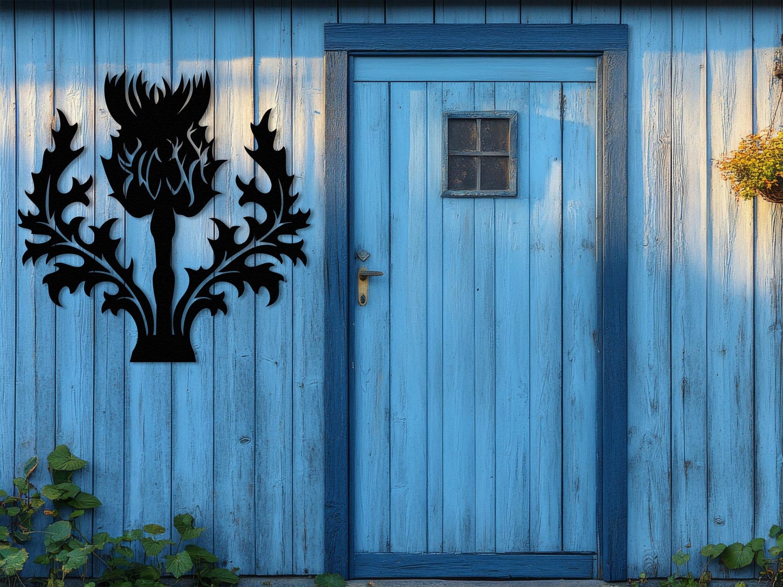 Thistle Wall Decor, Metal Wall Decor, Flower of Scotland, Nature Wall ...