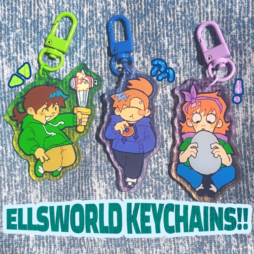 Girls World Keychains - Etsy