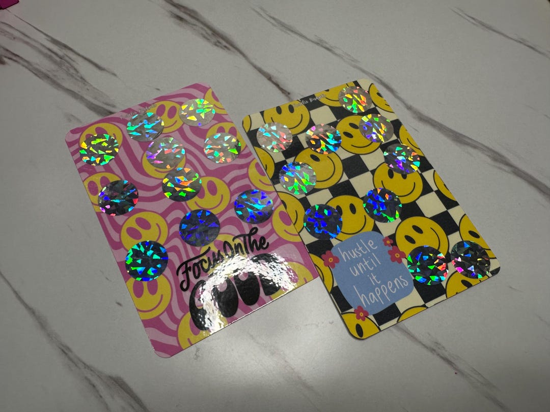 Smiley Face Motivation Savings Challenges- 2pk - Etsy