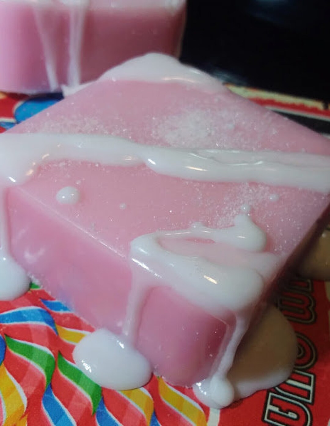 Pretty in Pink Sugar Soap Soft Feminine Scent Pretty Bar Soap Sweet ...