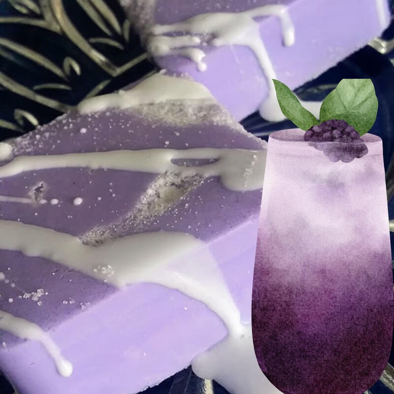 Purple Soap - Etsy