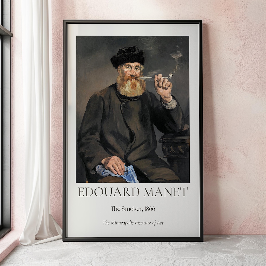 Edouard Manet Print, the Smoker (1866), Edouard Manet Poster ...