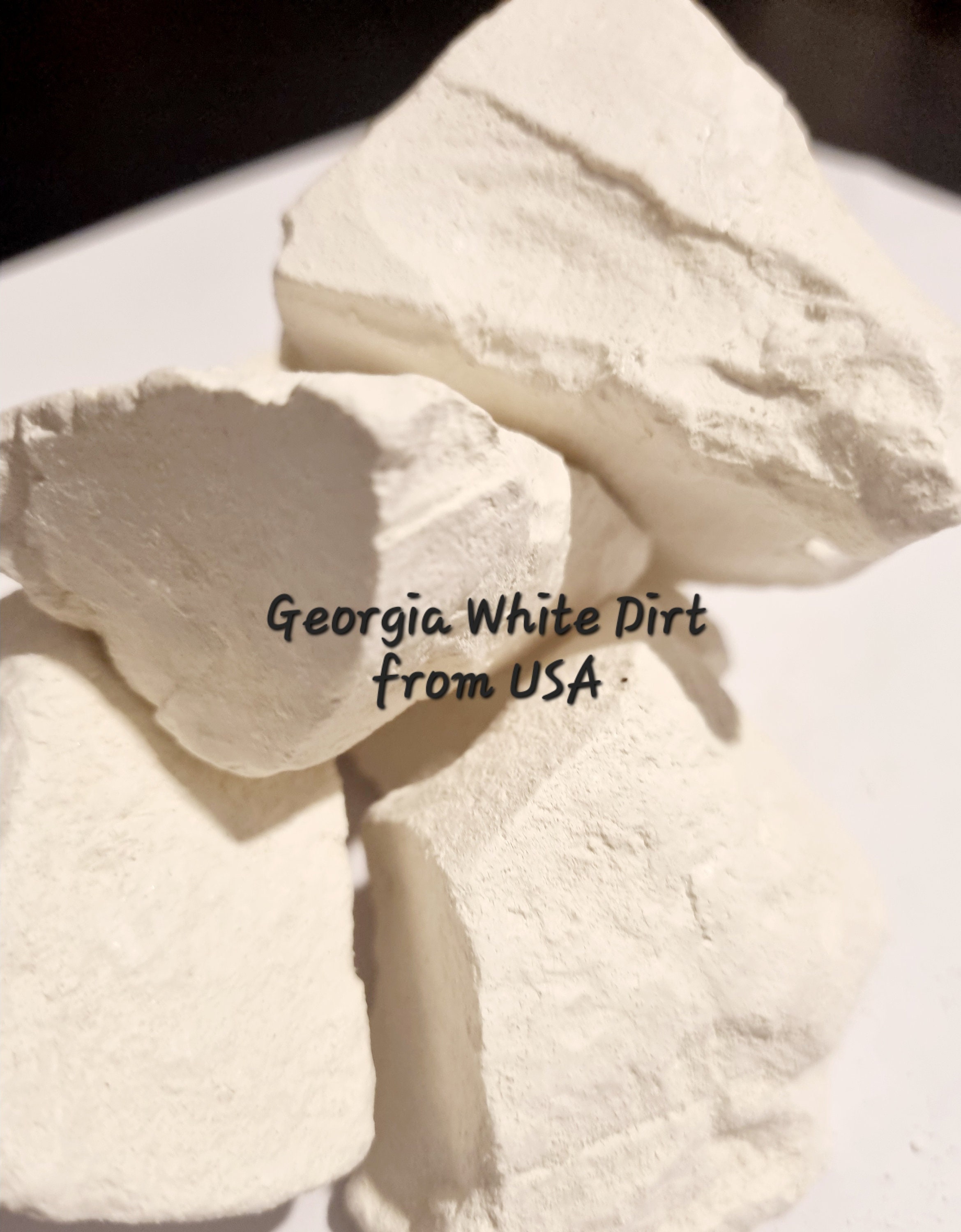 Edible Clay Home Grown Georgia White Dirt From USA - Etsy