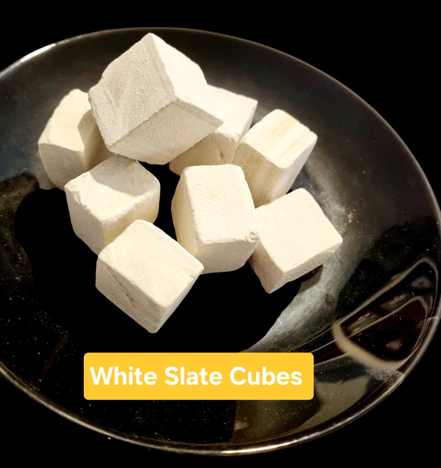 Edible Slate White Slate Cubes 50grams-200grams - Etsy