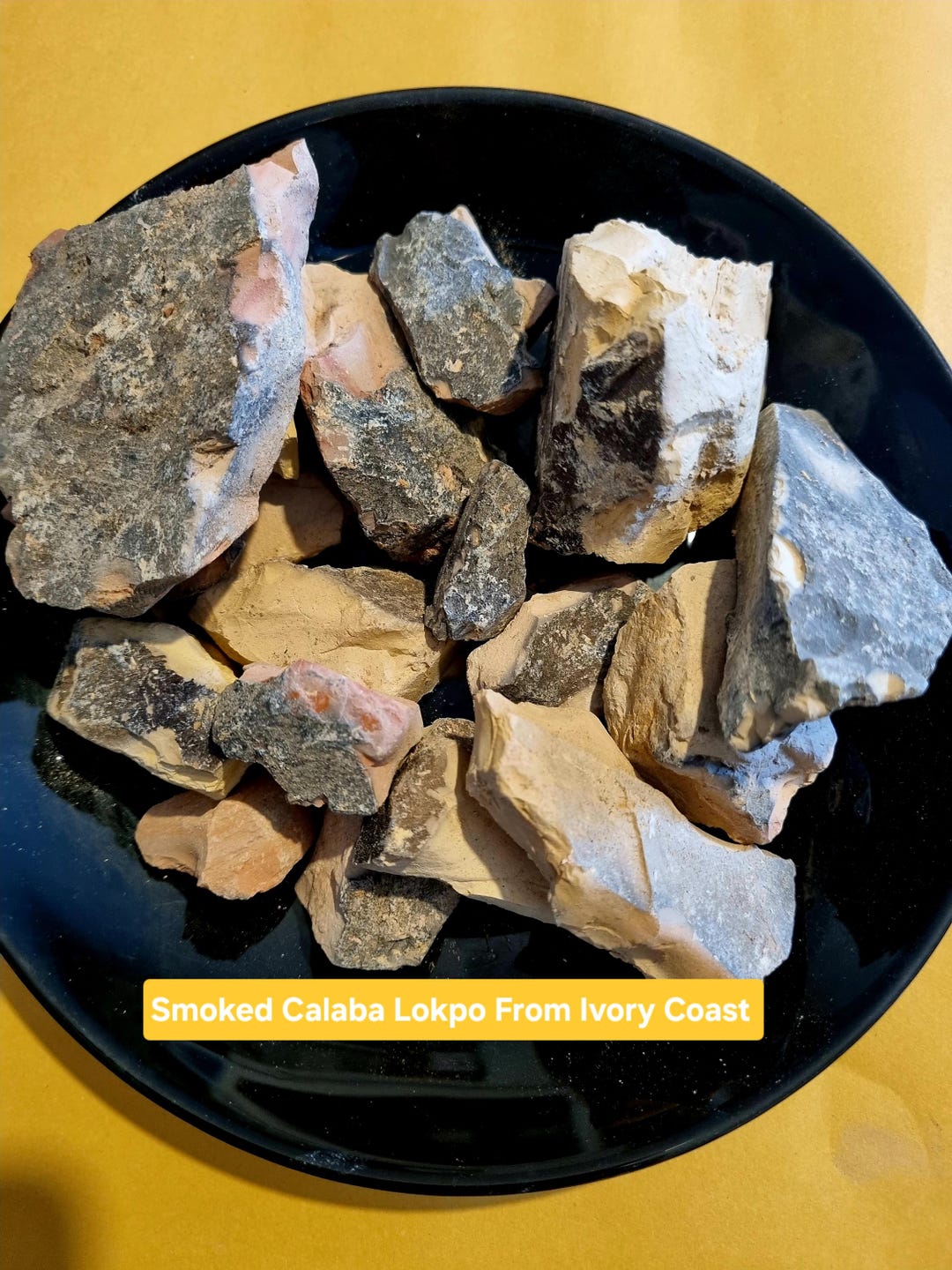 Edible Clays Smoked Calaba Clay From Ivory Coast Edible Clay 50grams ...