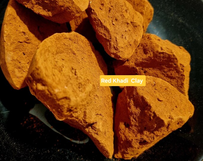 Edible Clay Red Khadi Clay Edible Clays - Etsy