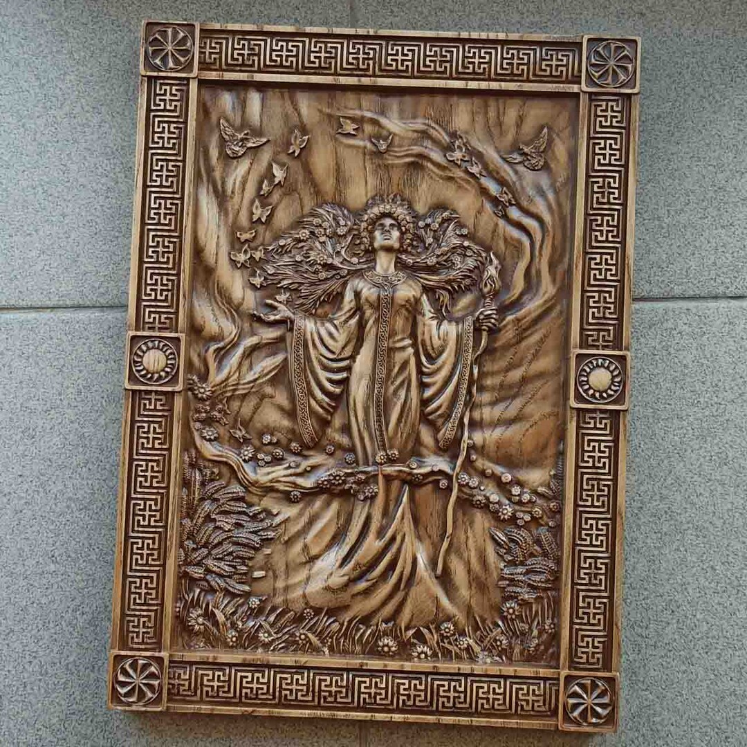 Carved Wall Decor Hand Carved Wall Hanging Art Wood Carvings Sculpture ...