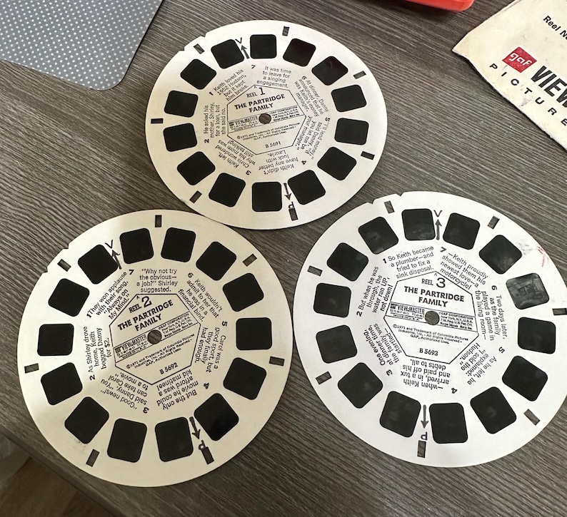 Vintage View Master With 8 Original Reels- Red Original in Excellent Condition- - Etsy