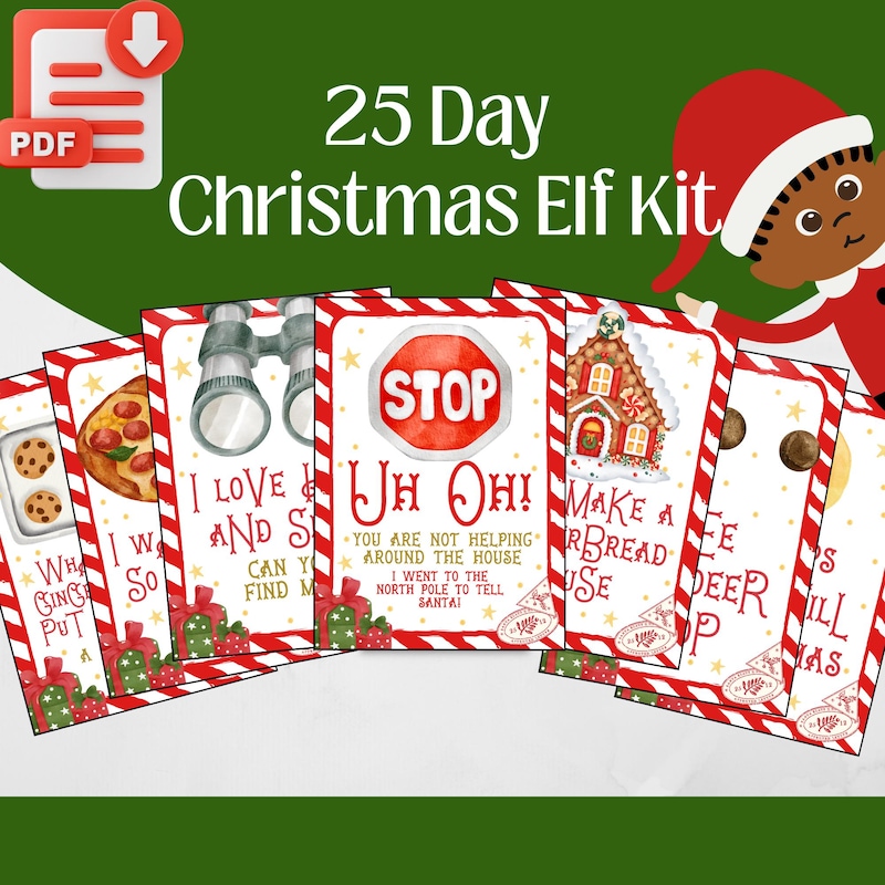 Elf on the Shelf Printables - Etsy