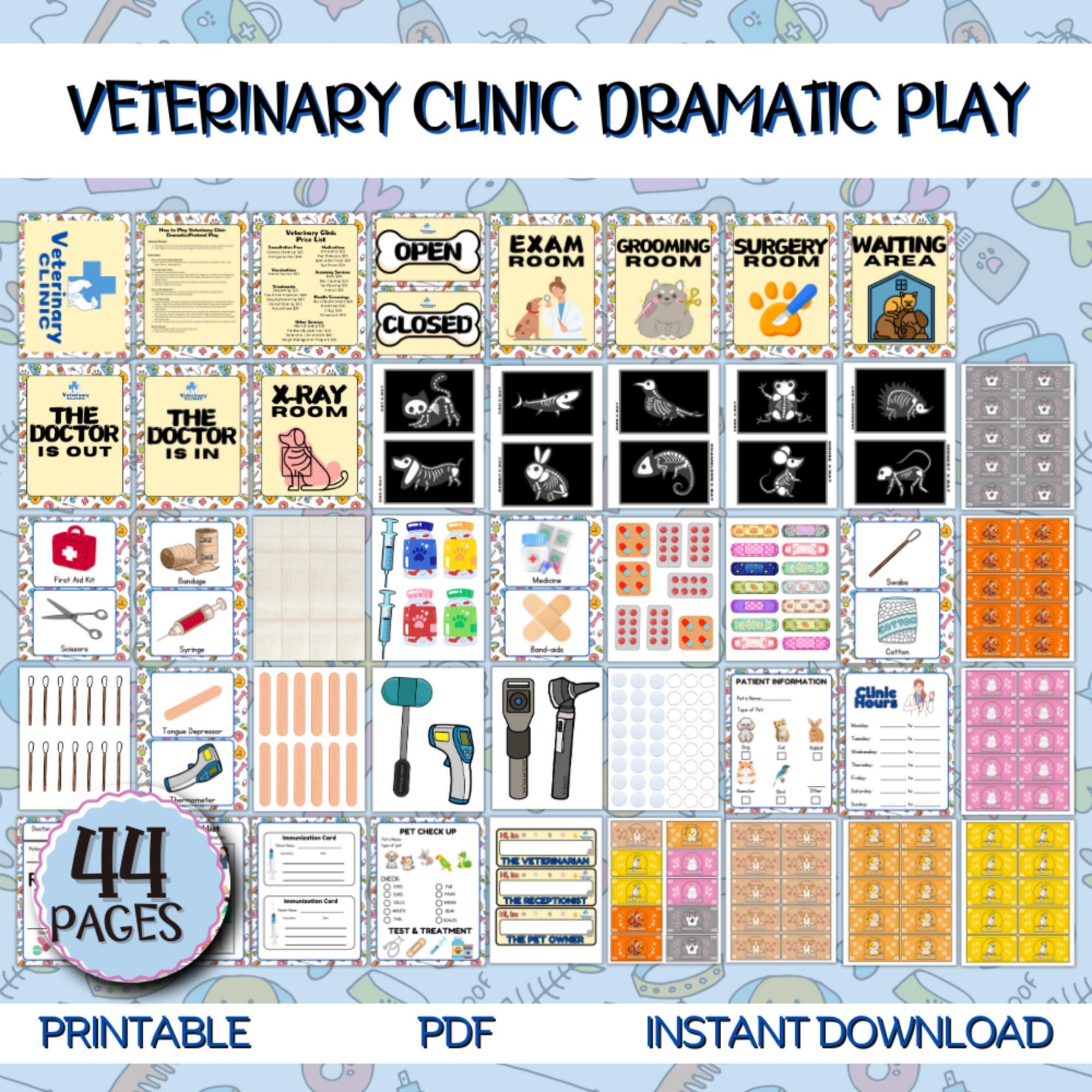 Printable Pretend Play Bundle: 18 Role-playing Sets (digital Download ...