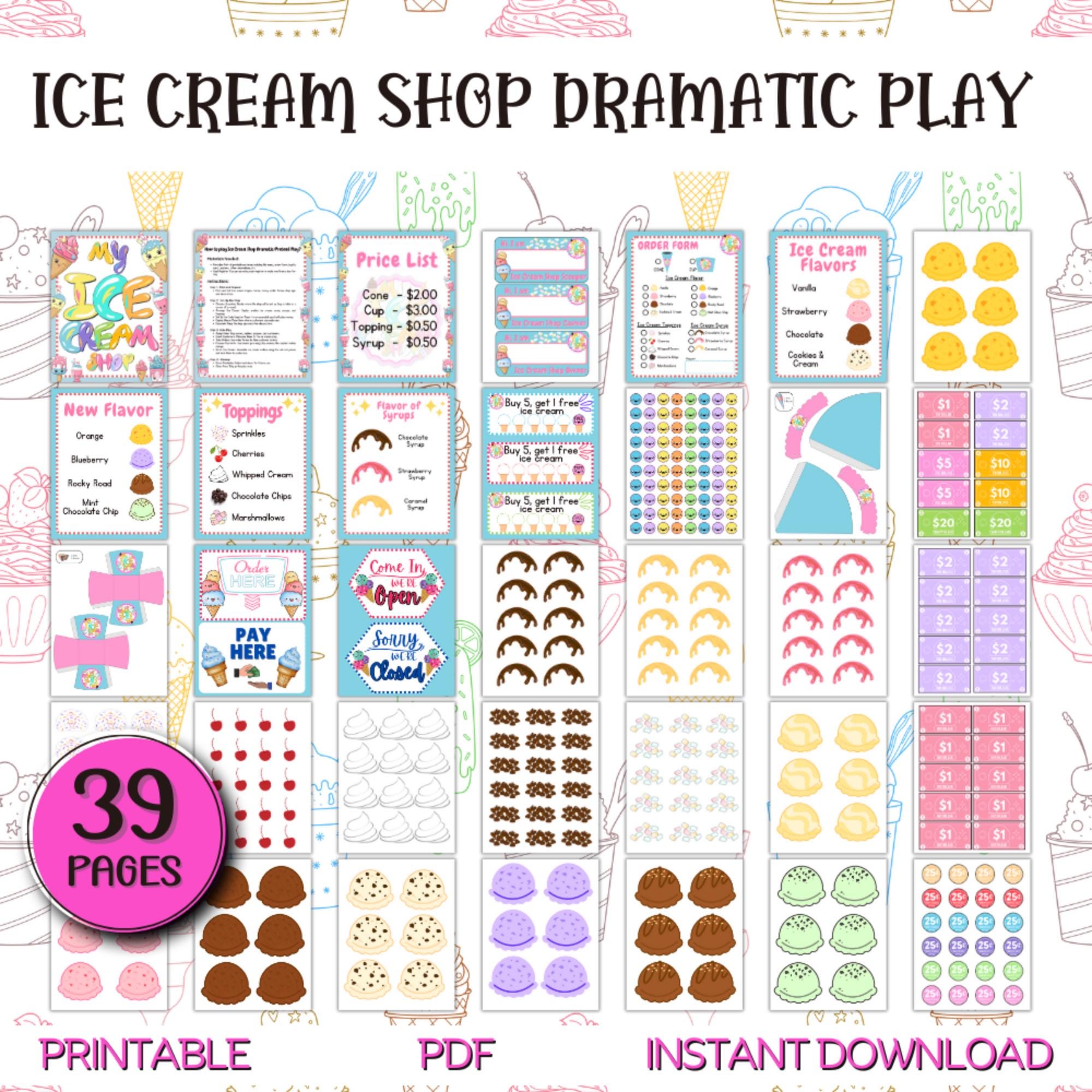 Printable Pretend Play Bundle: 18 Role-playing Sets (digital Download ...