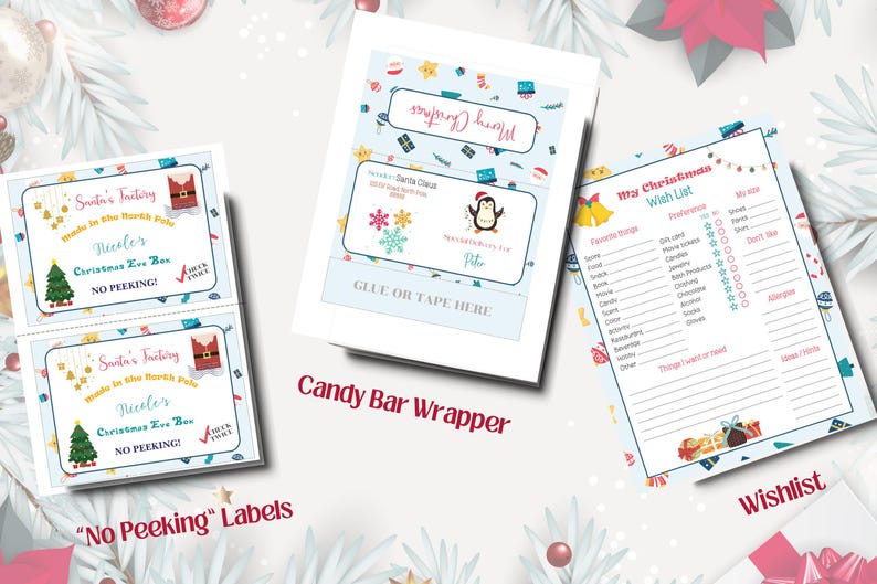 Personalized Santa Letter Kit With Magic Key, Certificate and Printable ...