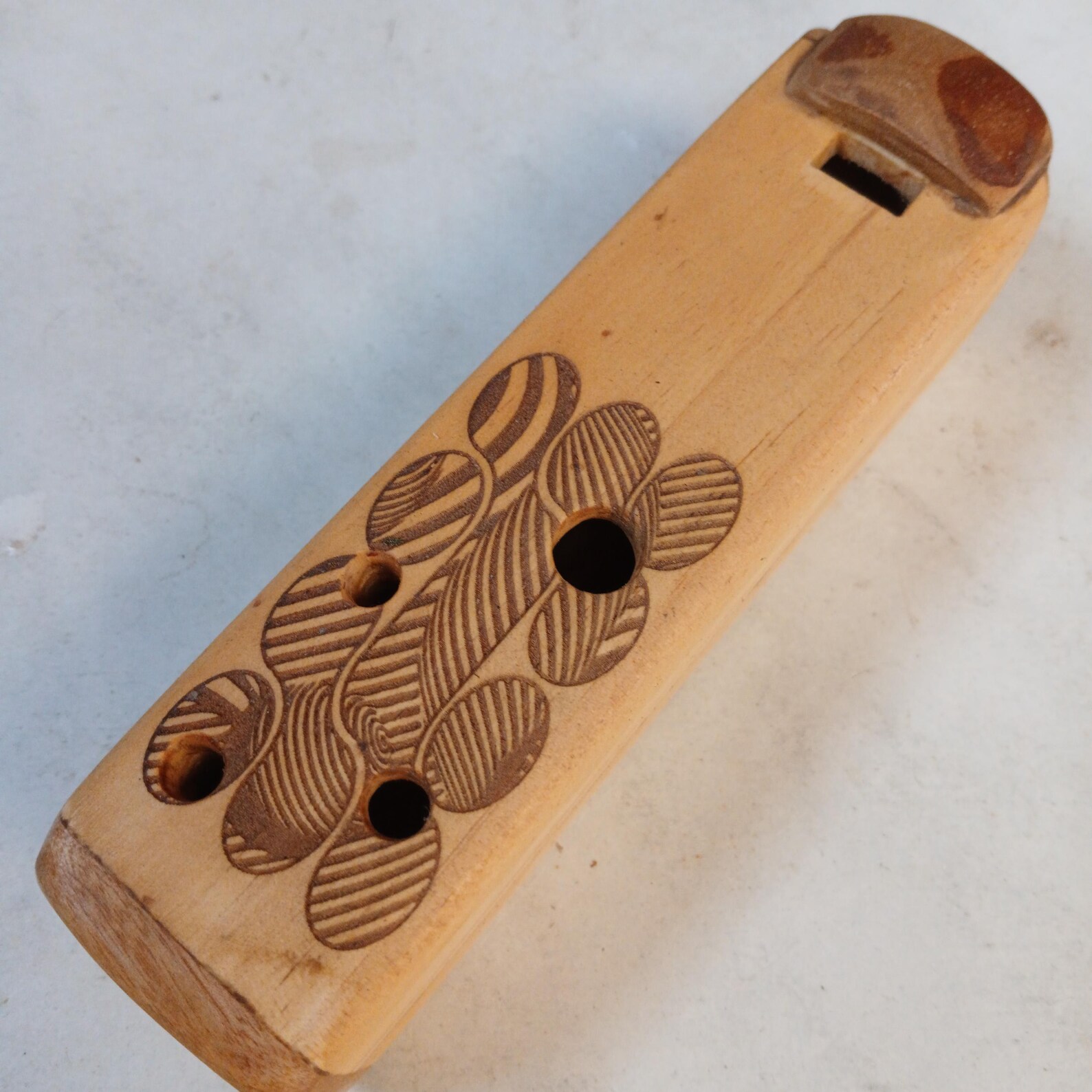 Handcrafted Wooden Ocarina - Pine & Avocado Wood - Unique Wind ...