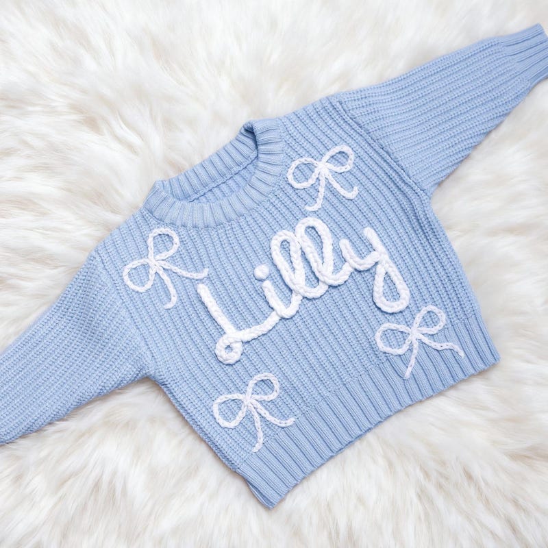 Brown Sweater Red Bows - Etsy