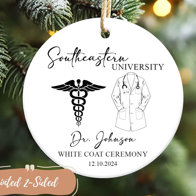 Personalized White Coat - Etsy