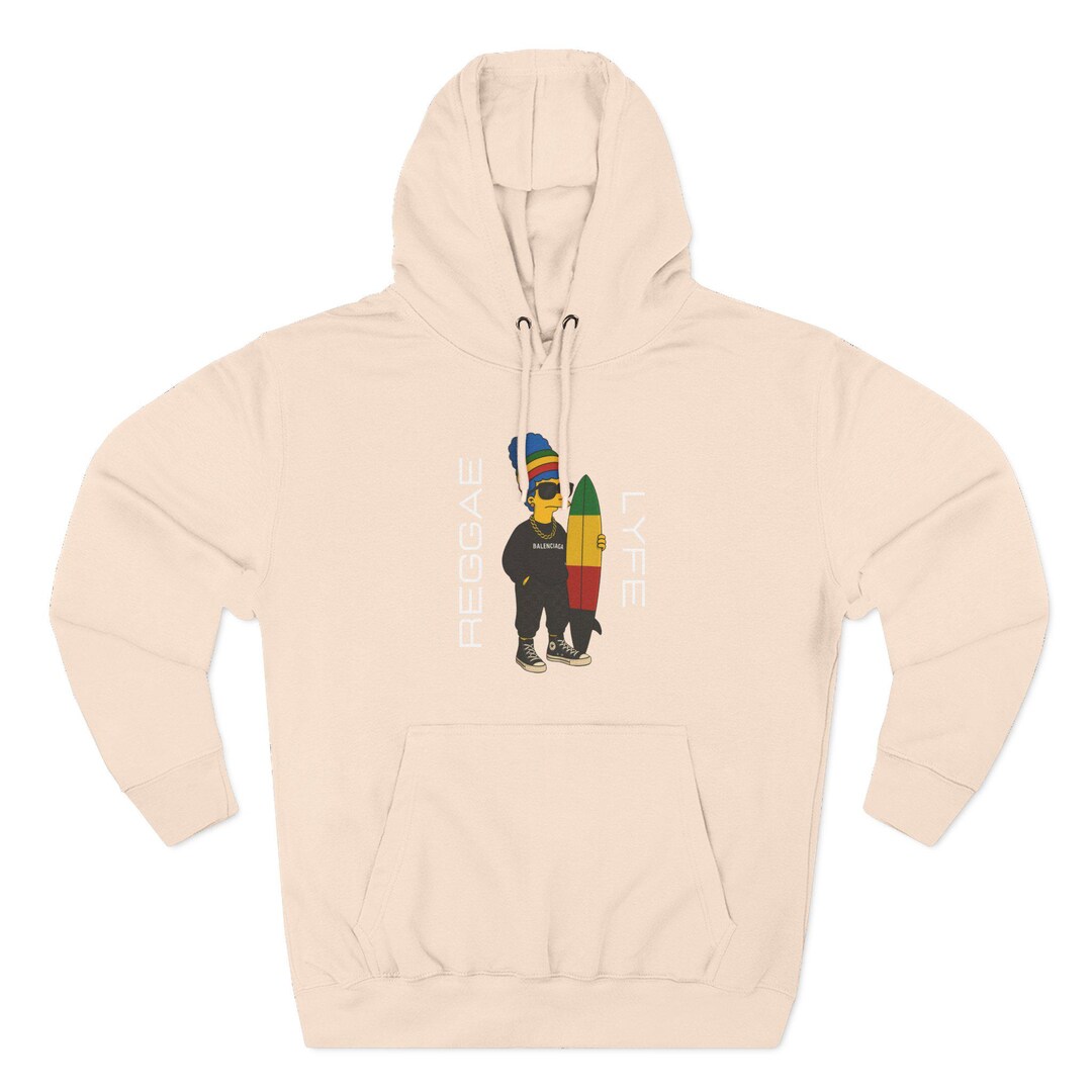 Marge Simpson Reggae Streetwear Hoodie | Luxury Y2K Hypebeast Style ...