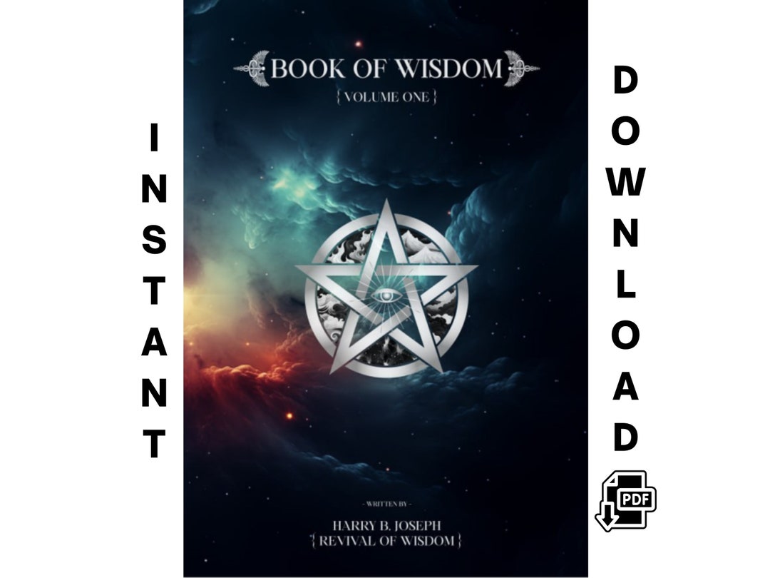 Book of Wisdom by Harry B. Joseph - Etsy France