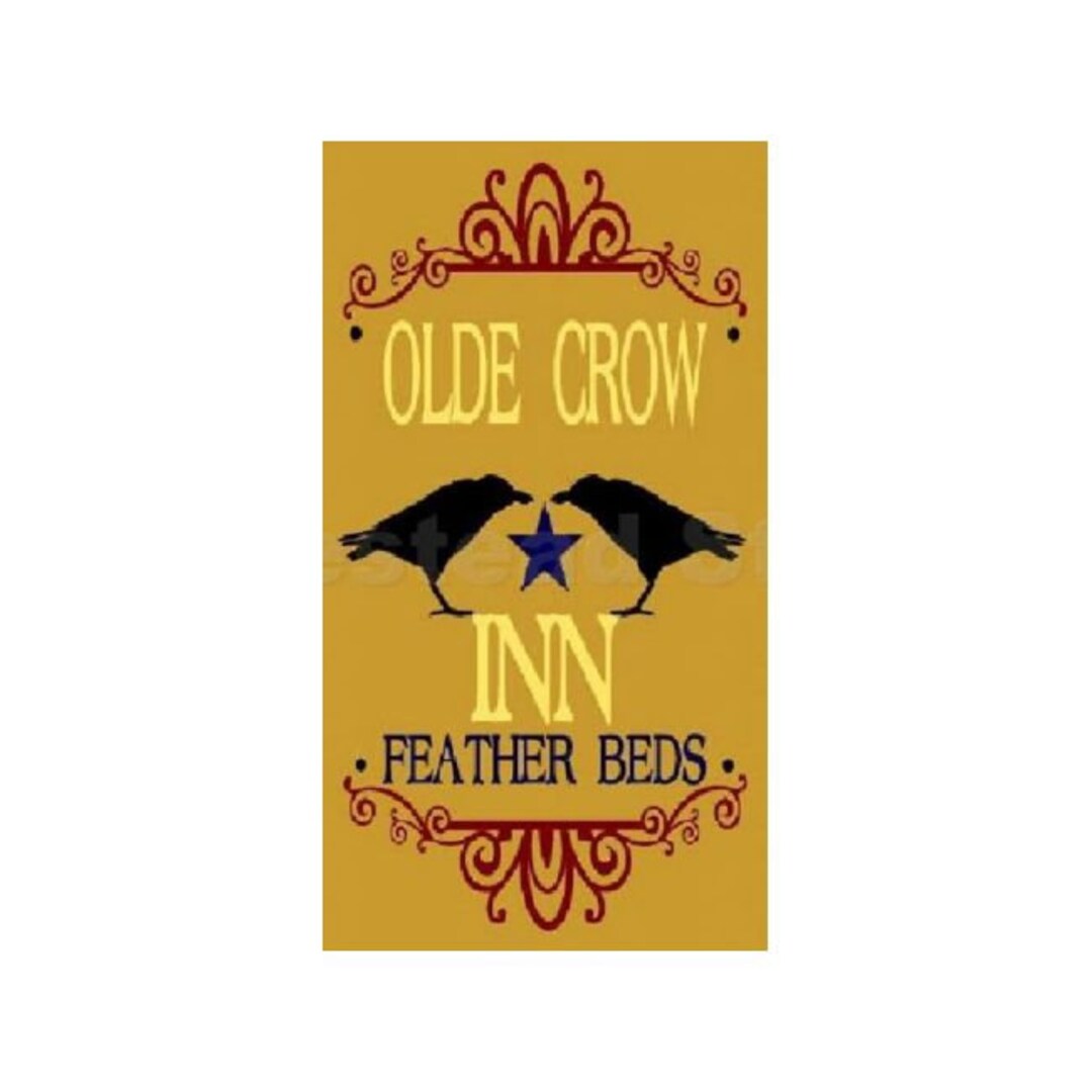 STENCIL, 4719 J, 11"x20", Olde Crow Inn, Painting Template, Craft ...