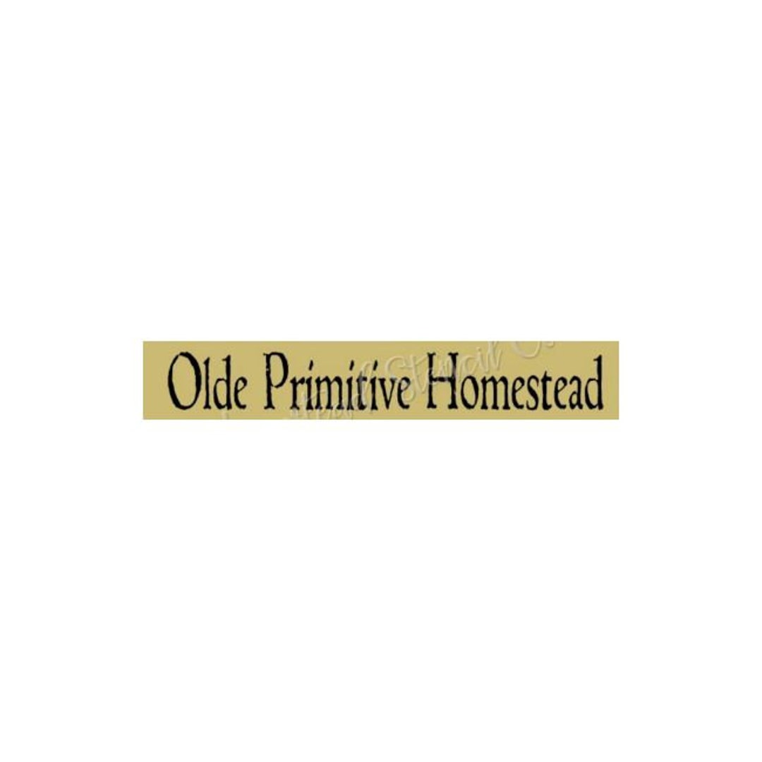 STENCIL, 7335 D, 4"x30", Olde Primitive Homestead, Painting Template ...