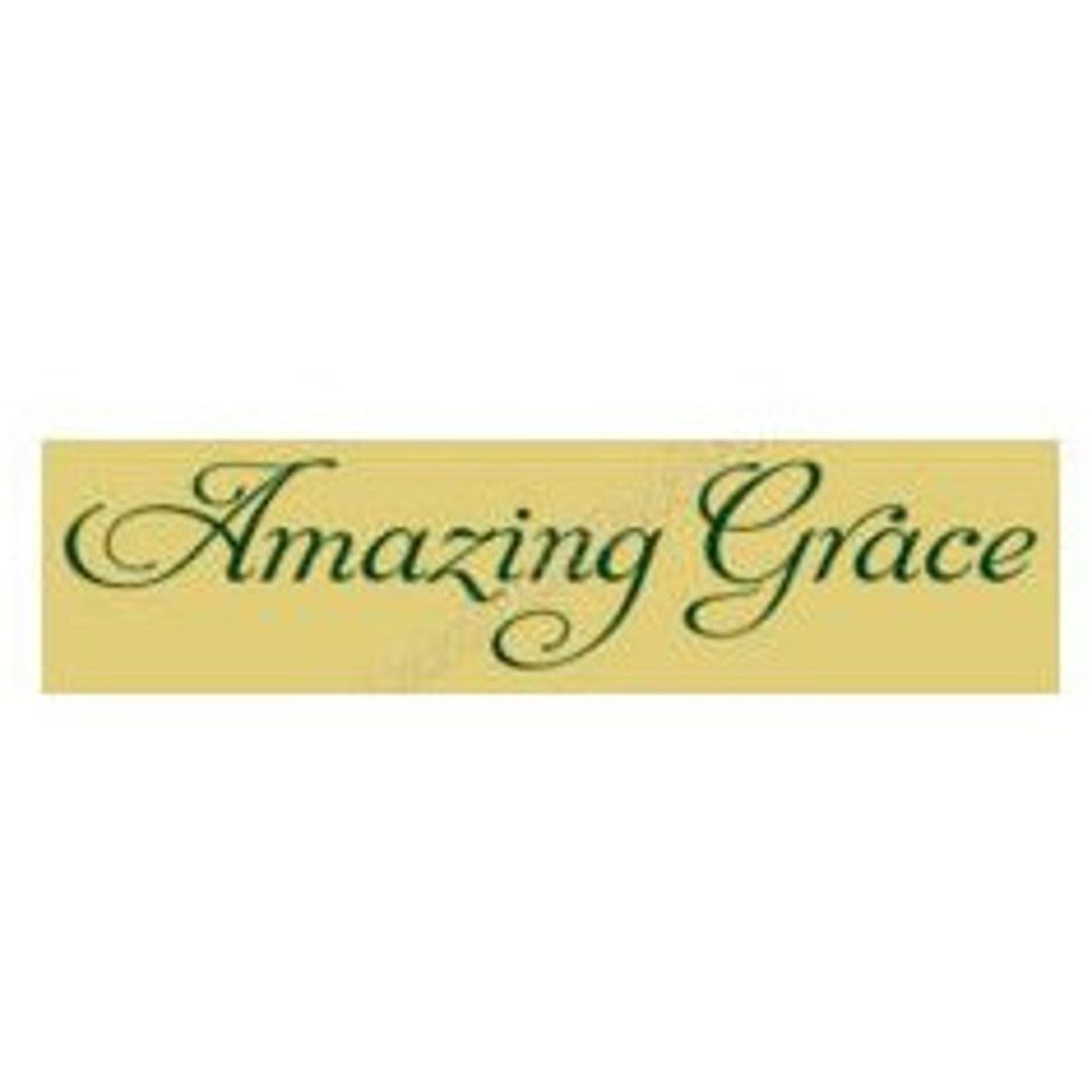 STENCIL, 6308 F, 6"x24", Amazing Grace, Painting Template, Craft ...