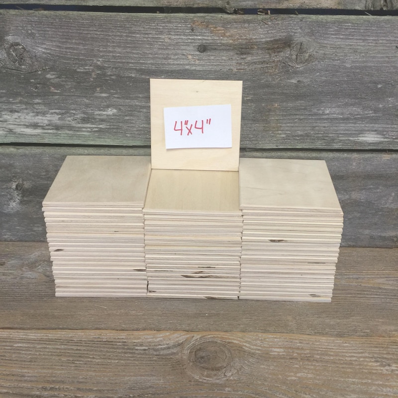 Unfinished Wood Square Sign - Etsy