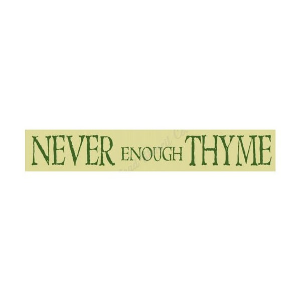 Never Enough Thyme - Etsy