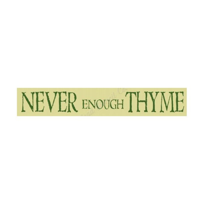 Thyme Sign - Etsy