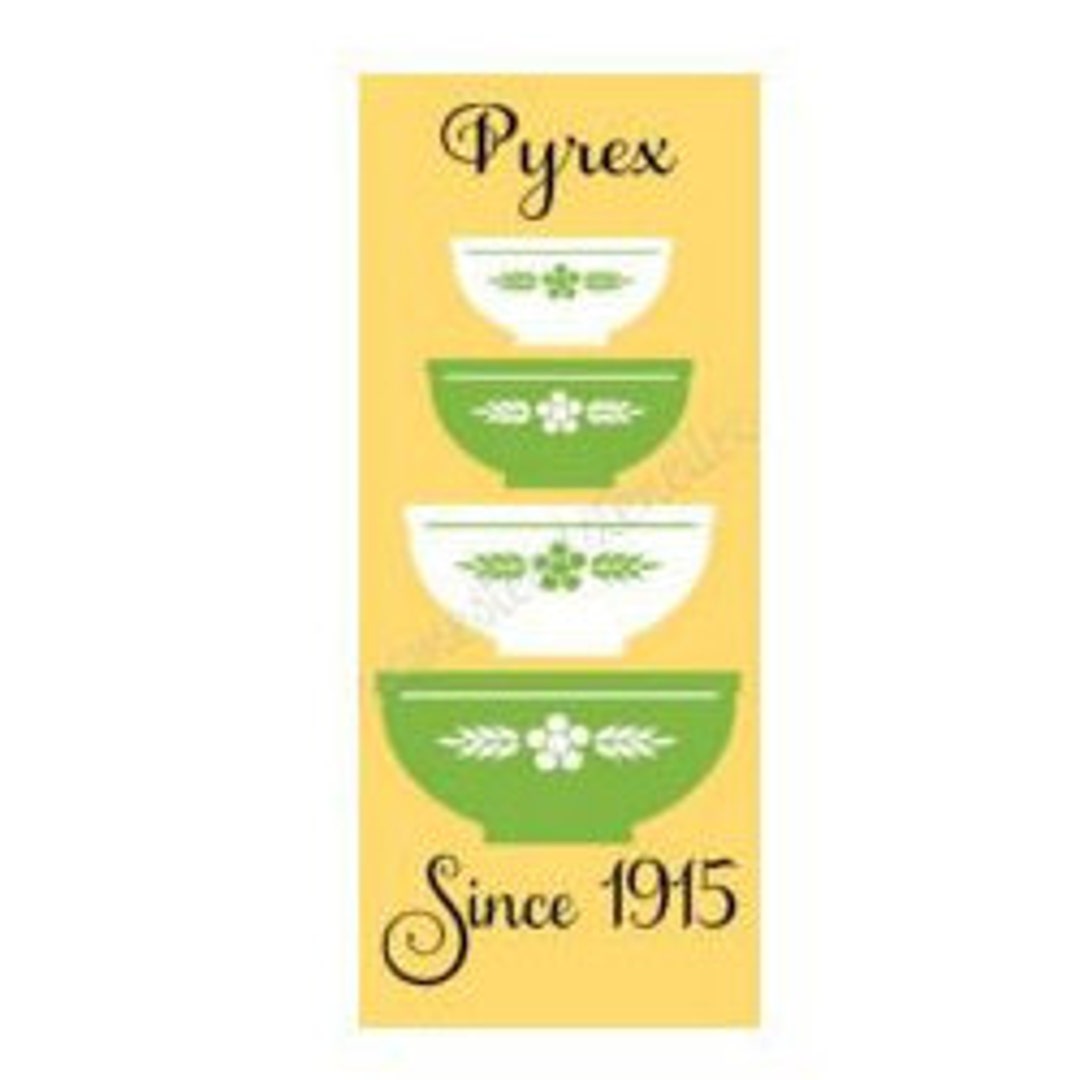 STENCIL, 6326 K, 8"x18", Pyrex, Painting Template, Craft Stencil, DIY ...