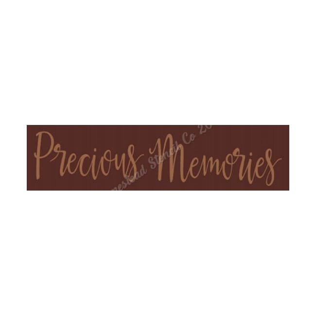 STENCIL, 8008 G, 6"x30", Precious Memories, Painting Template, Craft ...